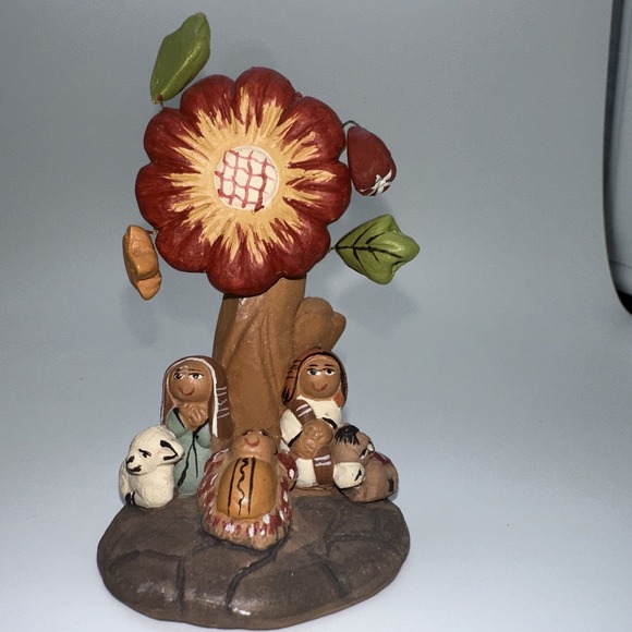 Art | Tree Of Life Nativity From Peru Clay Nativity From Peru 3 | Poshmark